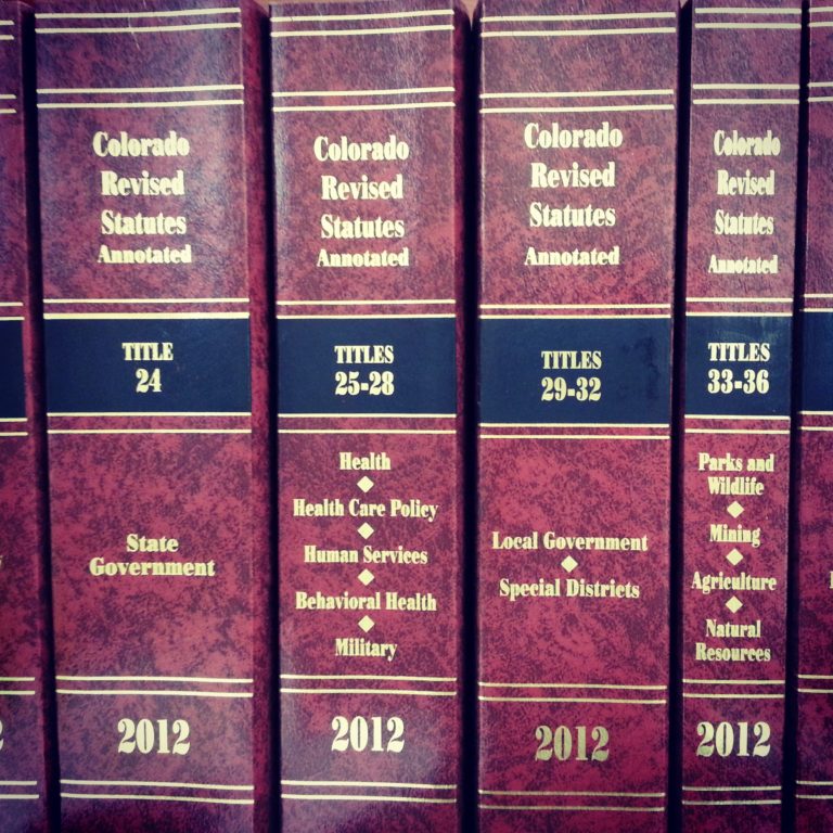 What Do You Mean By That? Definitions in the Statutes – Colorado LegiSource